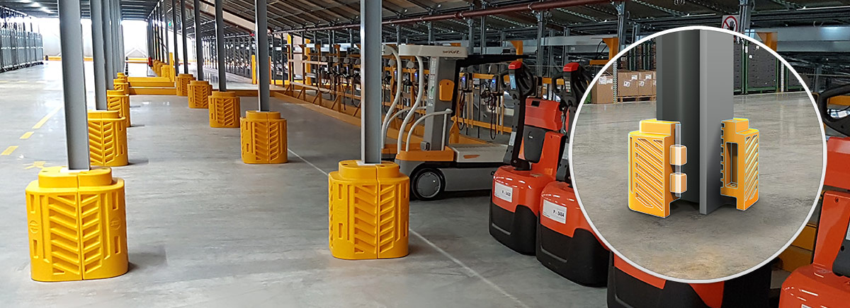 Warehouse Column Protectors | Banks Industrial Services
