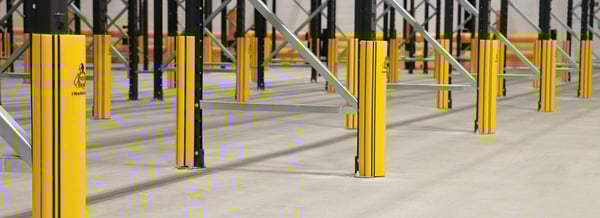 Pallet Rack Leg Protectors | Banks Industrial Services