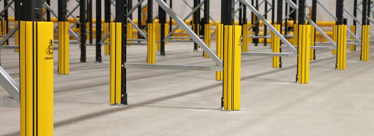 Pallet Rack Leg Protectors | Banks Industrial Services