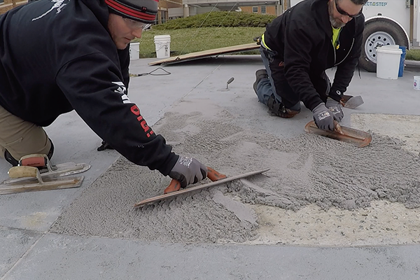 Helipad Concrete Resurfacing Case Study | Banks Industrial Group