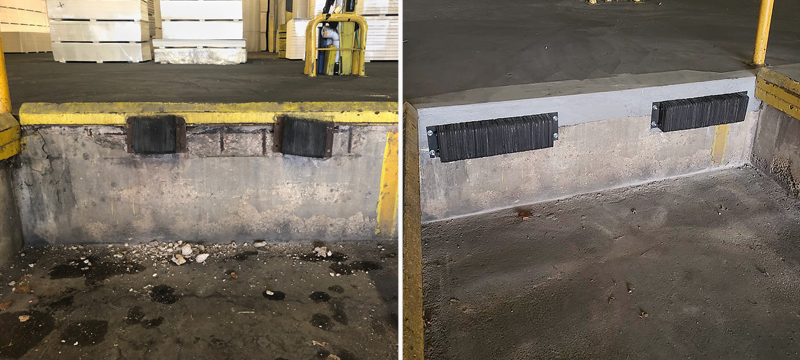 Loading Dock Concrete Repair