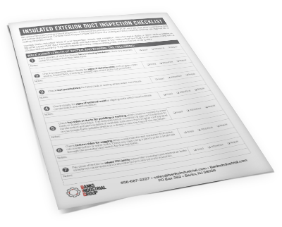 HVAC Duct Insulation Checklist Download Request