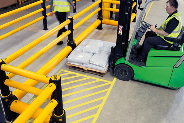 Warehouse Guardrail Systems | Banks Industrial Group